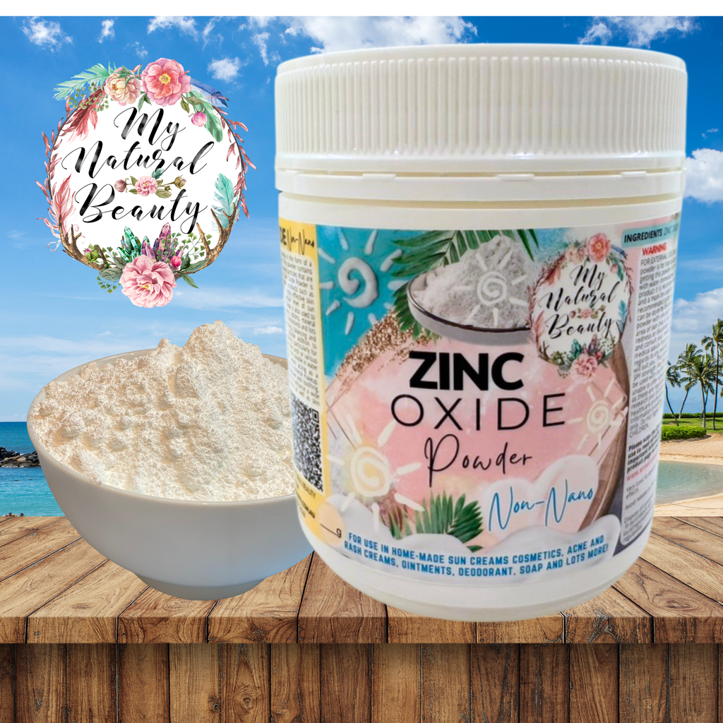 Zinc Oxide Powder - Non-nano, uncoated, micronised- My Natural Beauty ...