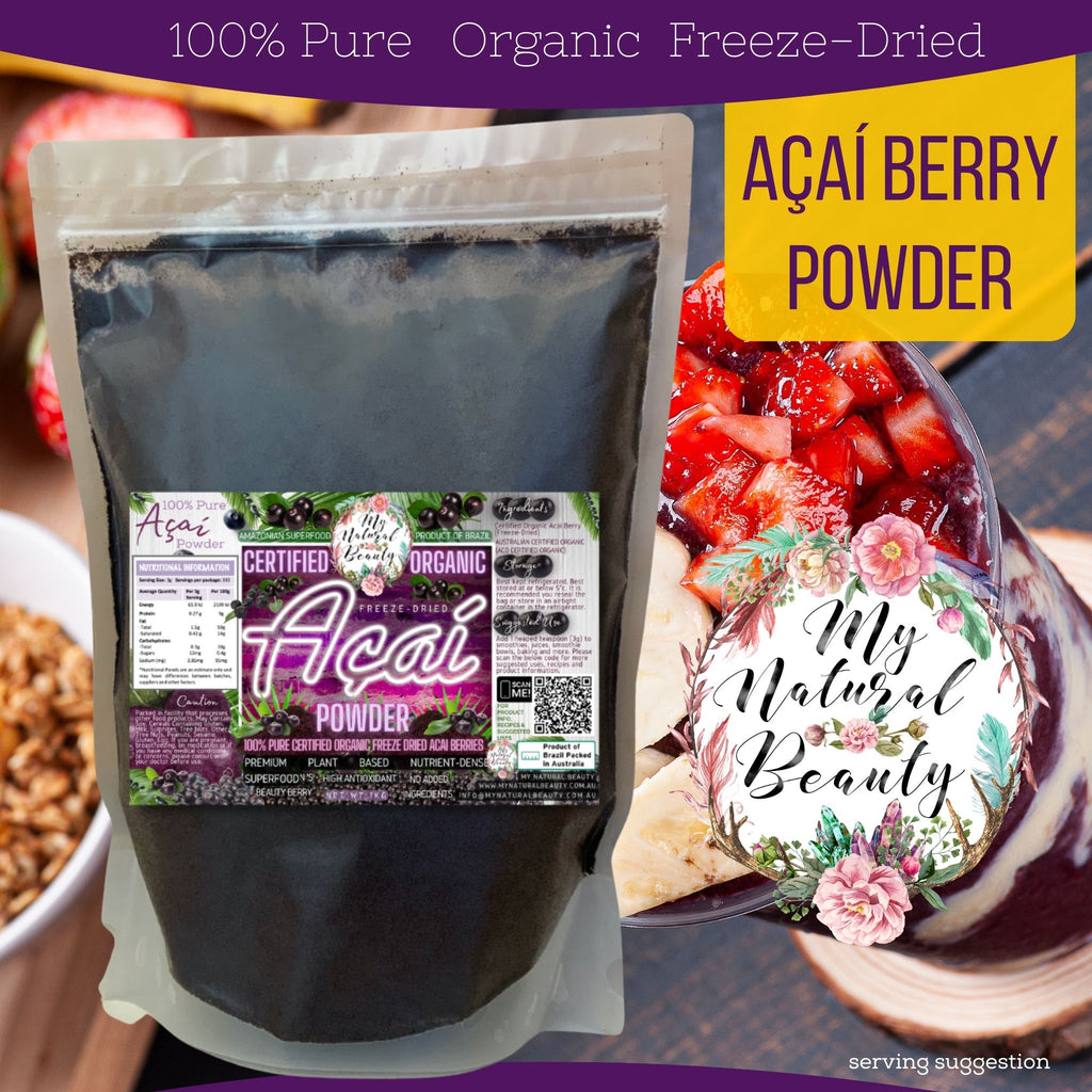 Organic Acai Powder- 1kg- Buy Organic Acai in bulk Australia- My ...