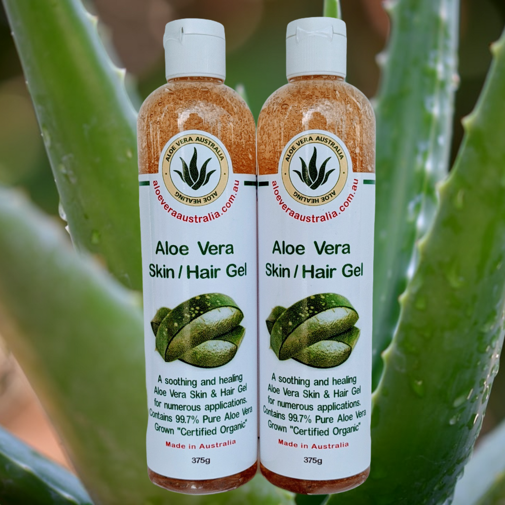 Aloe Vera Gel- 99% PURE ALOE VERA- 375g, 2x 375g, 1kg, 2kg or 5kg -Alo ...