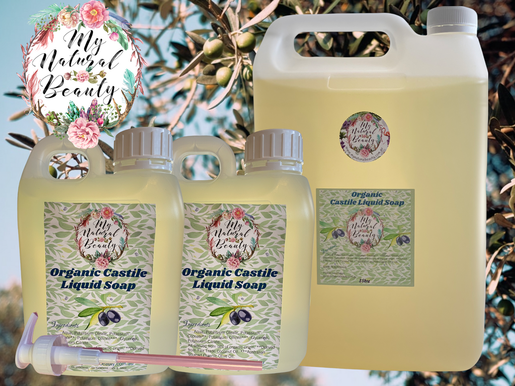 Organic Castile Liquid Soap Australia- Buy Online Australia- My Natural ...